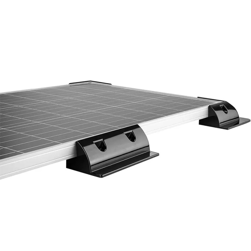 Solar spoiler side connector black (2 pieces)