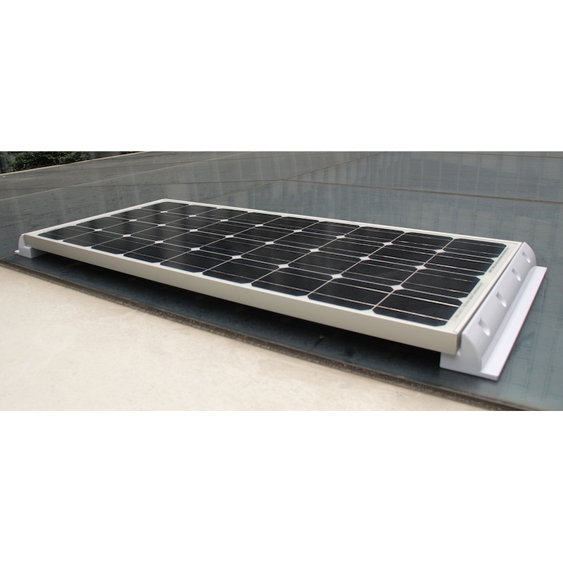 Solar spoiler profile 53cm set white (2 pieces)